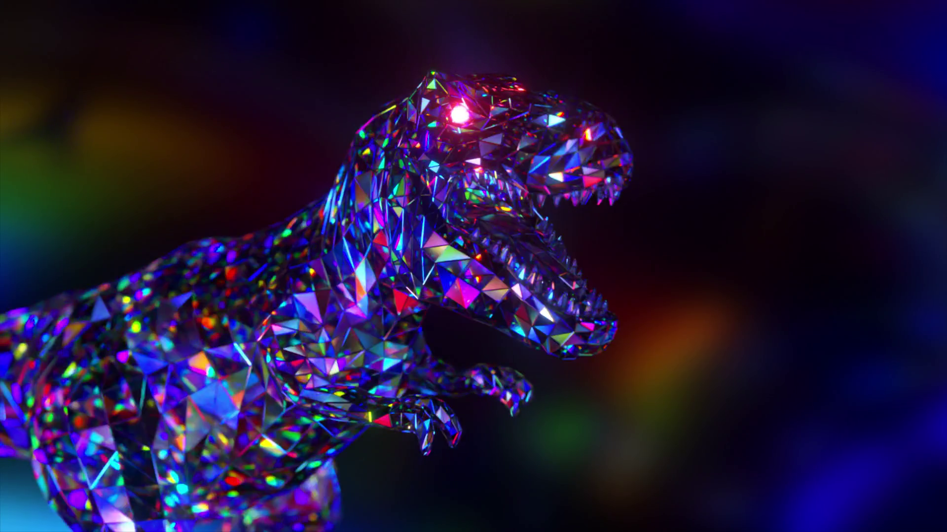 Collection Of Diamond Animals Roaring Stock Motion Graphics SBV ...