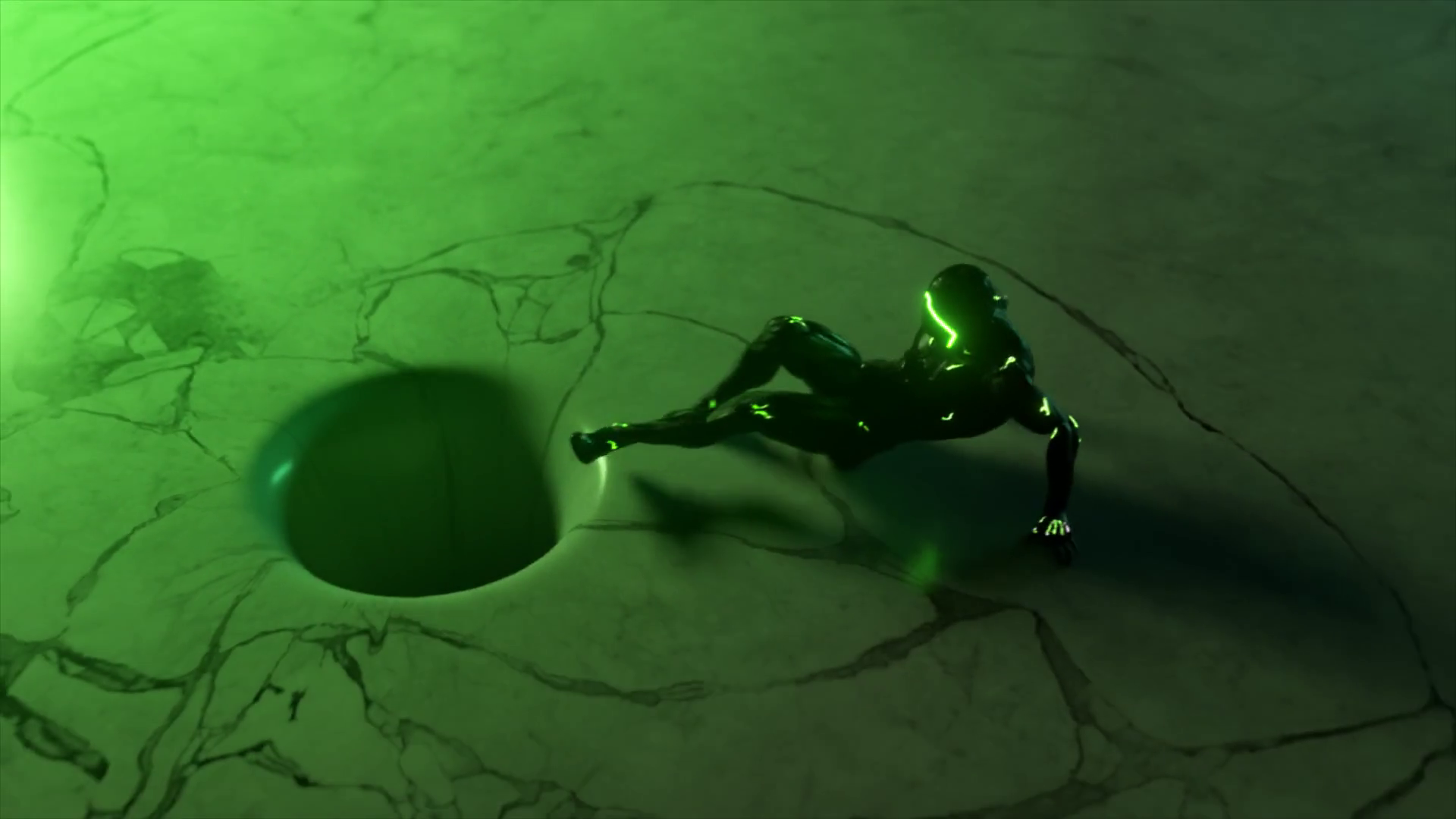 The Alien Character Resists Pull Of Black Stock Motion Graphics SBV ...