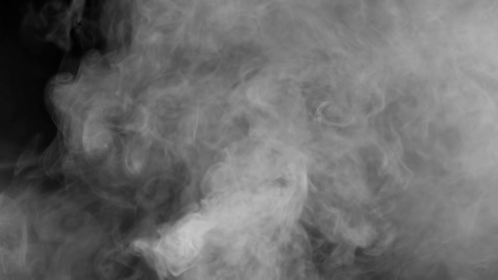 Seamless Motion Of Smoke On Black Background Stock Footage SBV ...
