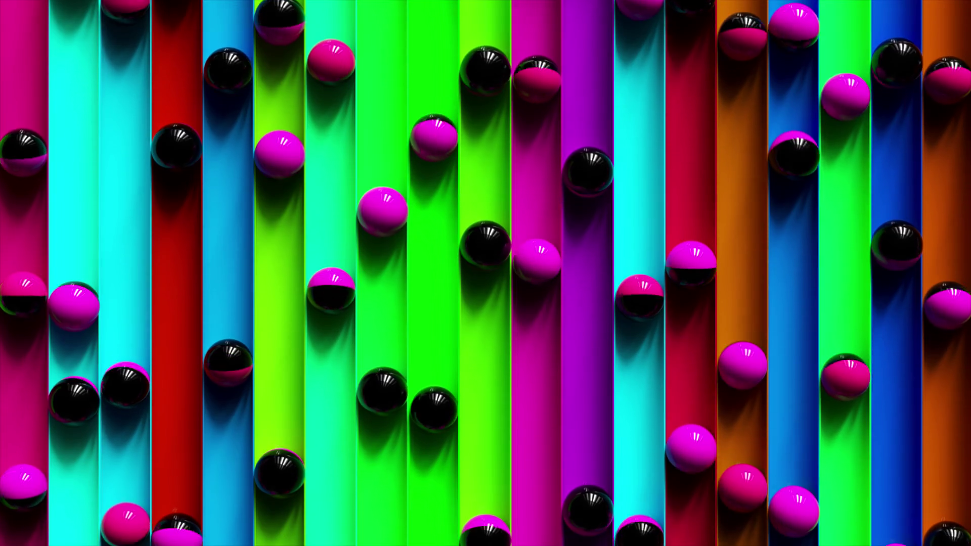 Bright Colorful Background With Rolling Stock Motion Graphics SBV ...