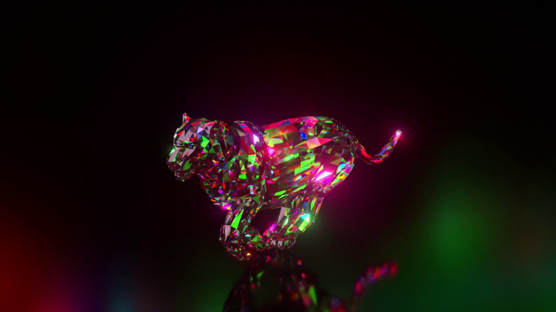 Collection Of Diamond Animals Running Stock Motion Graphics SBV ...