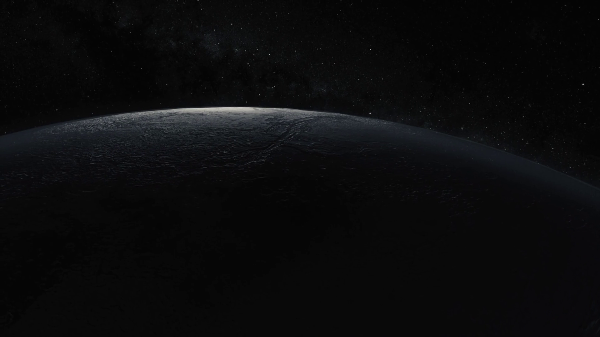 Cosmos Concept Space Satellite Flies Over Stock Motion Graphics SBV ...