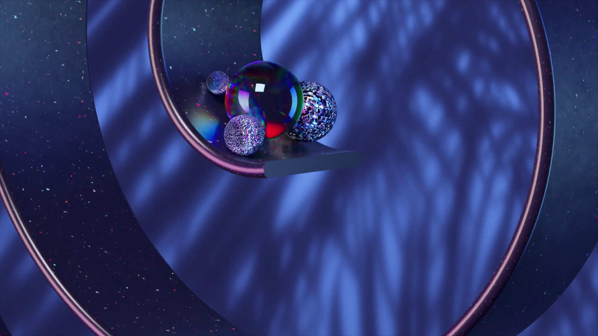 Mystical 3d Animation Of Sparkling Orbs On Stock Motion Graphics SBV ...