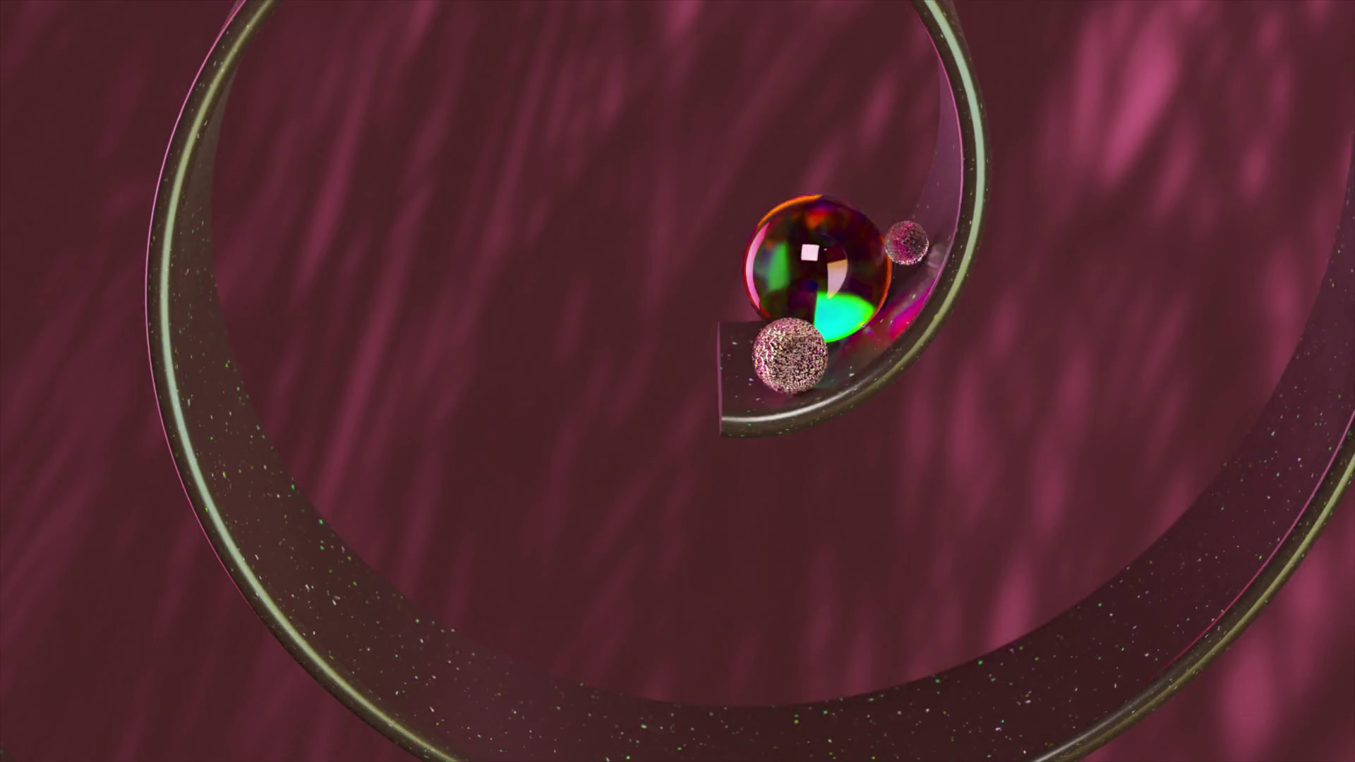 Mystical 3d Animation Of Sparkling Orbs On Stock Motion Graphics SBV ...