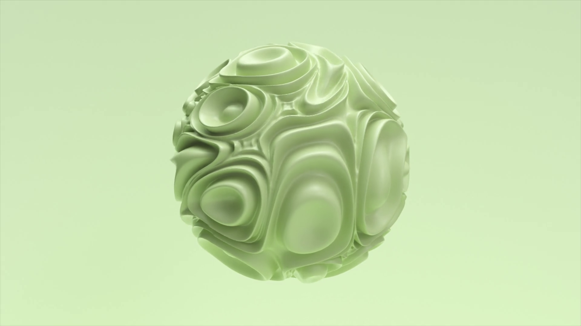 Hypnotic Cyclic Animation Of Sphere Endless Stock Motion Graphics SBV ...