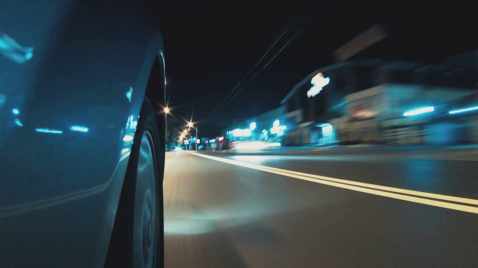 Night Time Lapse Driving Cars Around City Stock Footage SBV-348388846 ...