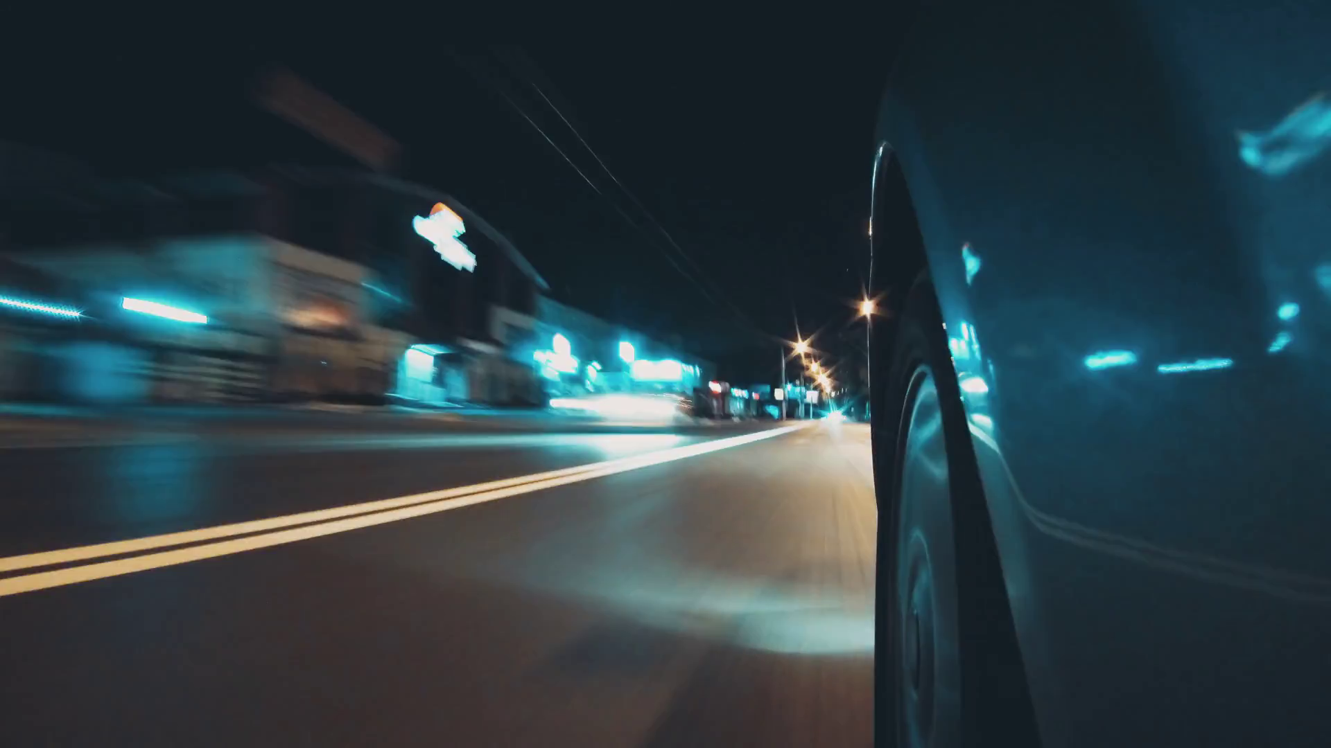 Night Time Lapse Driving Cars Around City Stock Footage SBV-348388849 ...