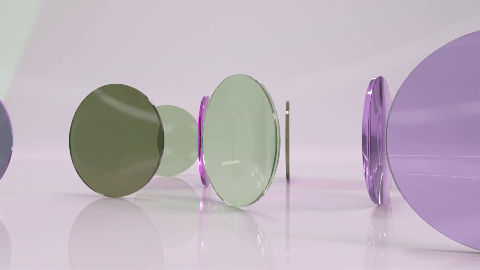 Colorful Translucent Glass Purple Green Stock Footage SBV-348425804 - Storyblocks