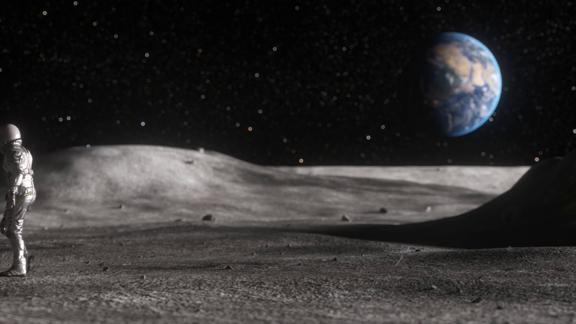 A Male Astronaut Performing Moonwalk Dance Stock Motion Graphics SBV ...