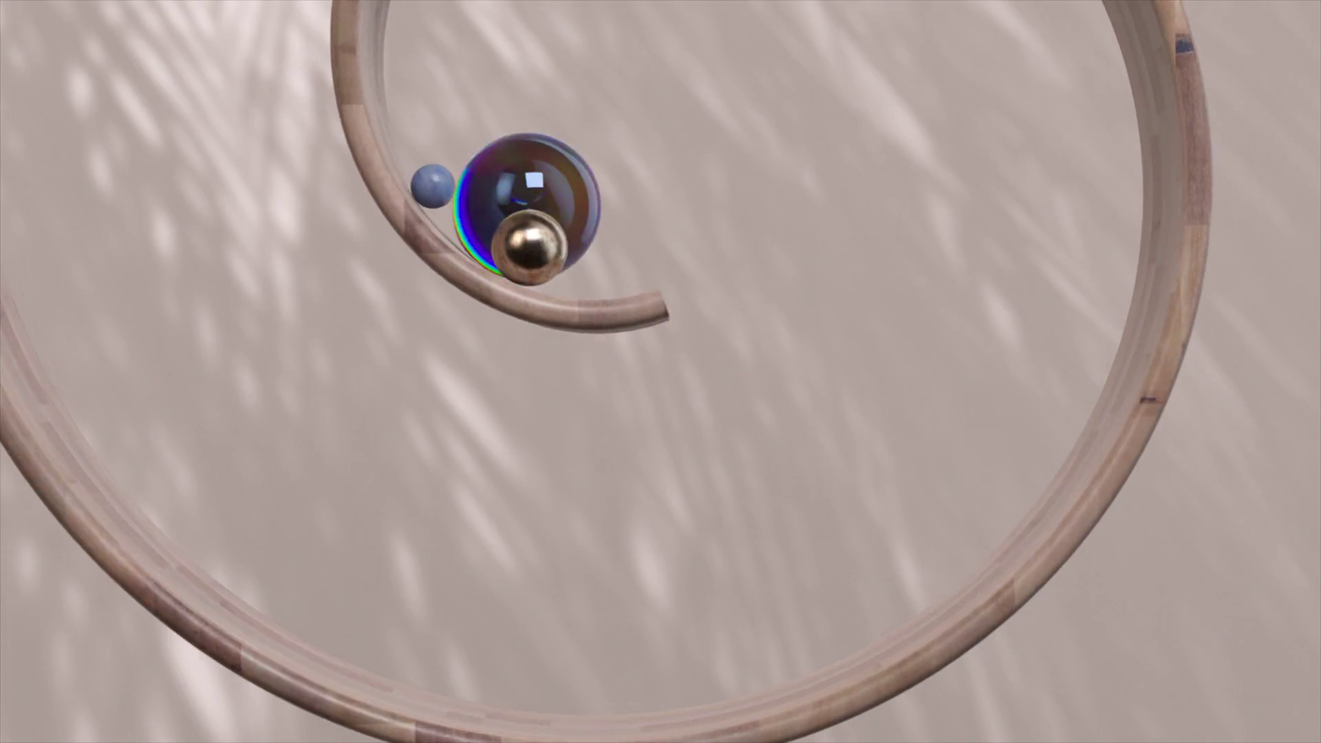 Spheres Traverse Wooden Helix Casting Stock Motion Graphics SBV ...