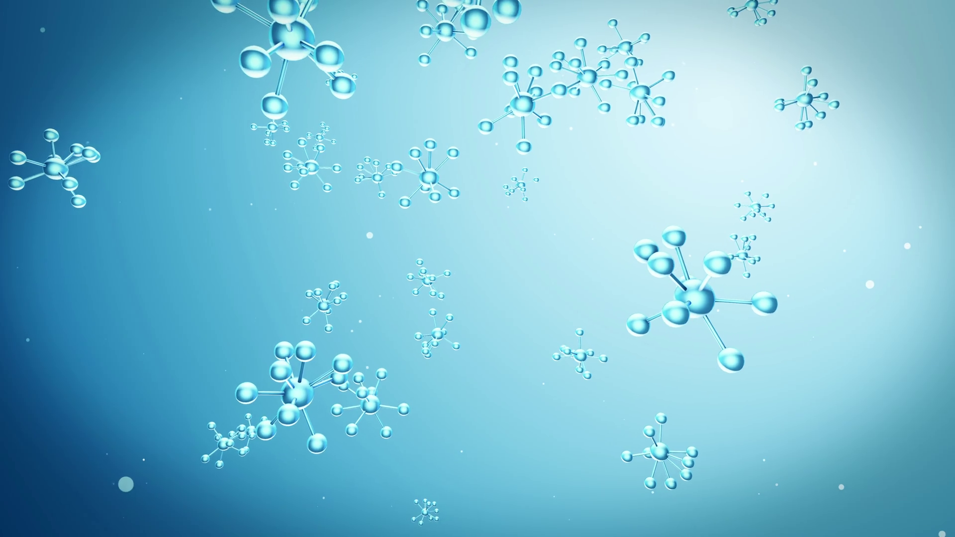 Animation Falling Of Models Molecules From Stock Motion Graphics SBV ...