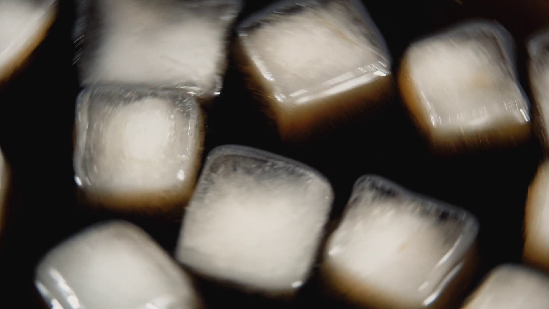 Ice Cubes Spin In Cola Stock Footage SBV-348392077 - Storyblocks