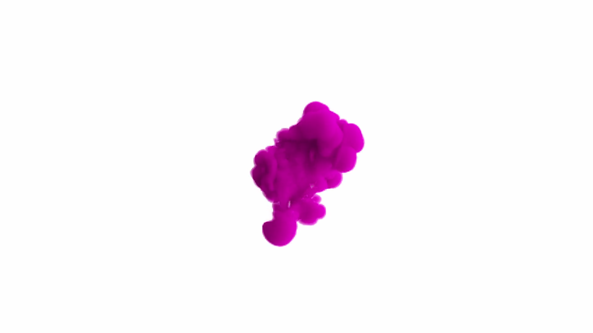 Purple Ink Burst In Slow Motion On Isolated Stock Motion Graphics SBV ...