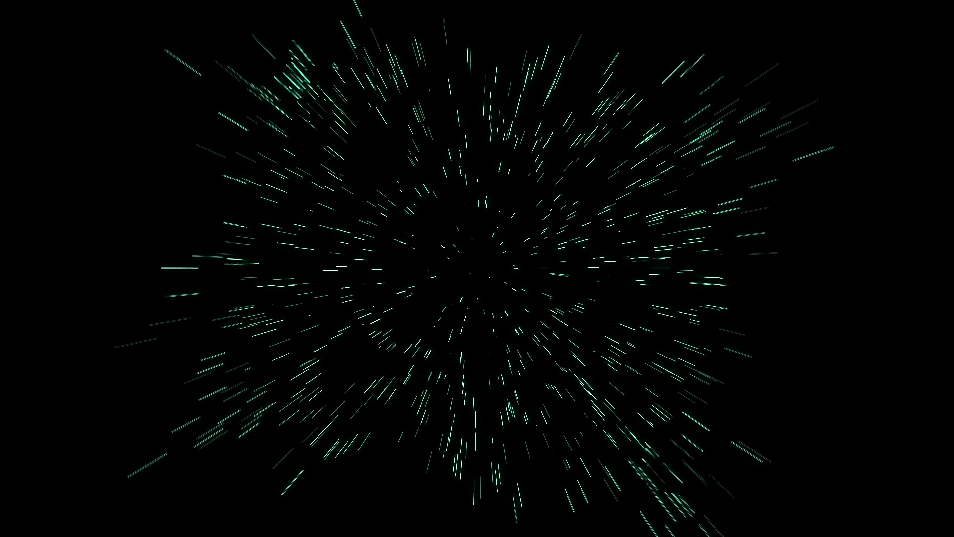 Abstract Of Warp Hyperspace Motion In Blue Stock Motion Graphics SBV ...
