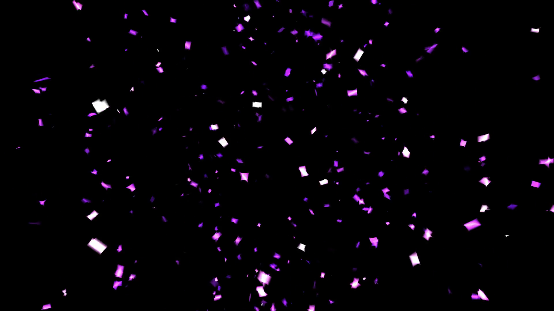 Purple Confetti Party Popper Explosions On Stock Motion Graphics SBV ...