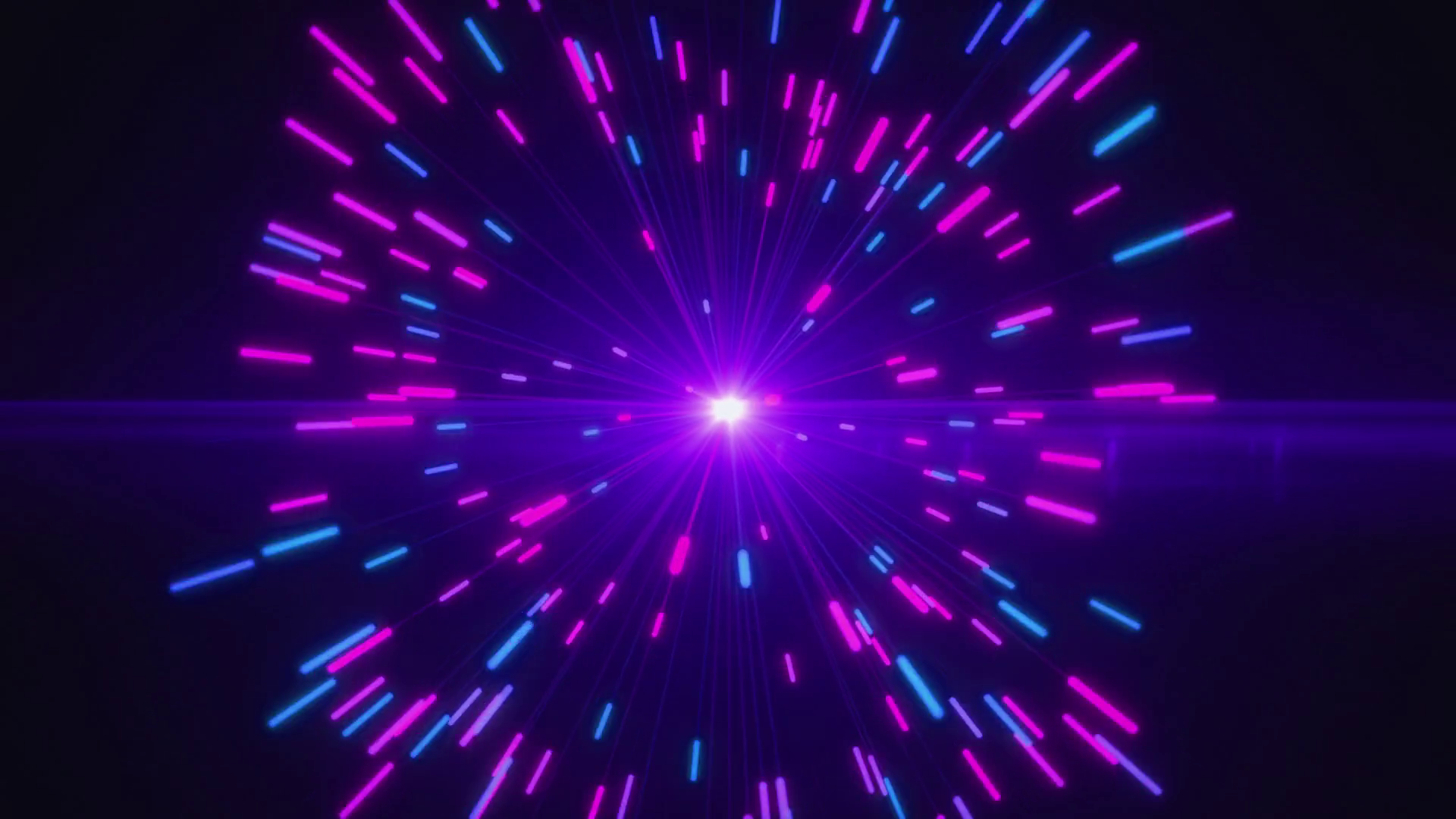 Abstract Blasts Of Digital Neon Fireworks In Stock Motion Graphics SBV-348389995 - Storyblocks