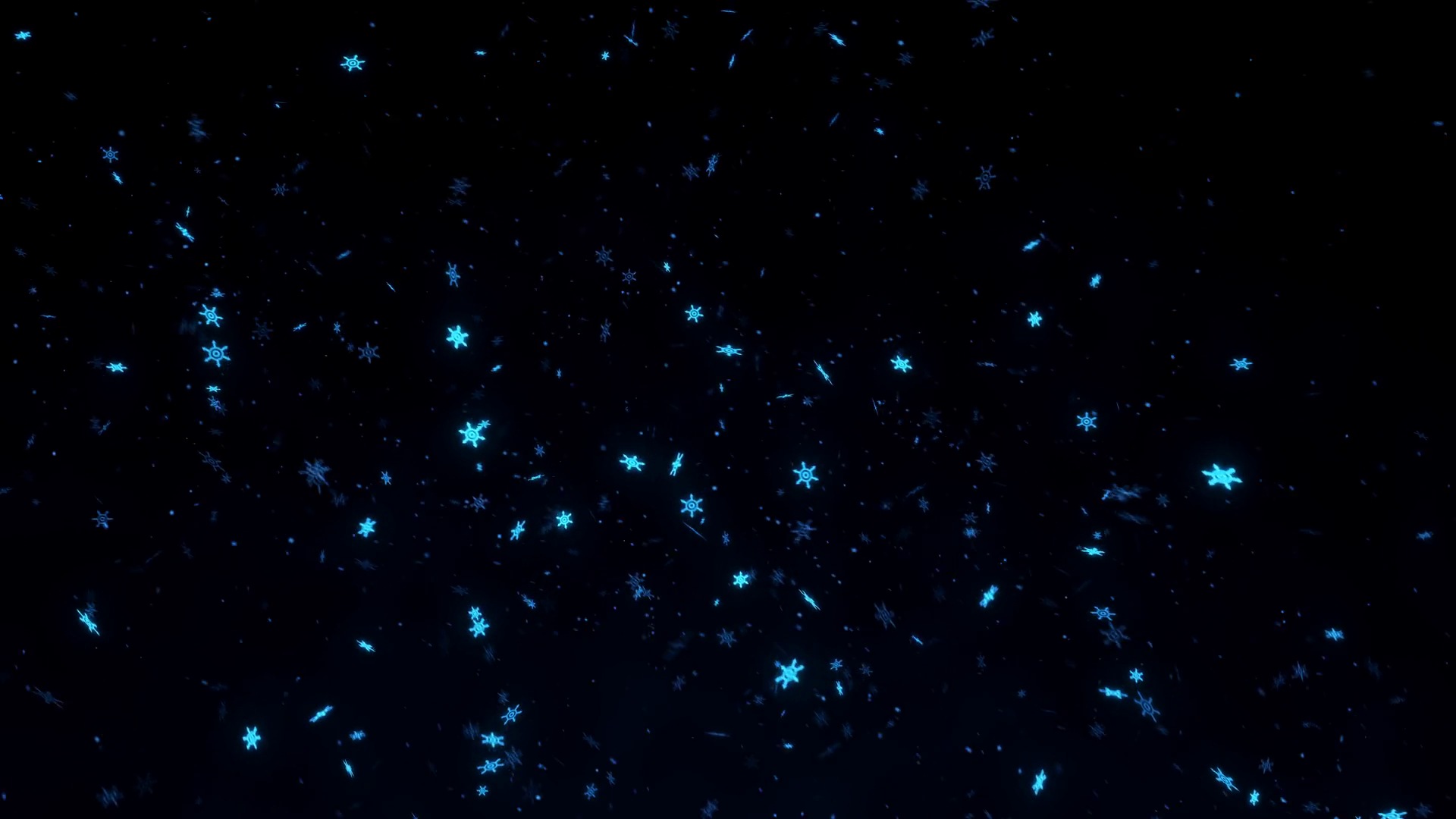 Falling Magic Snowflakes Snow Background Stock Motion Graphics SBV ...