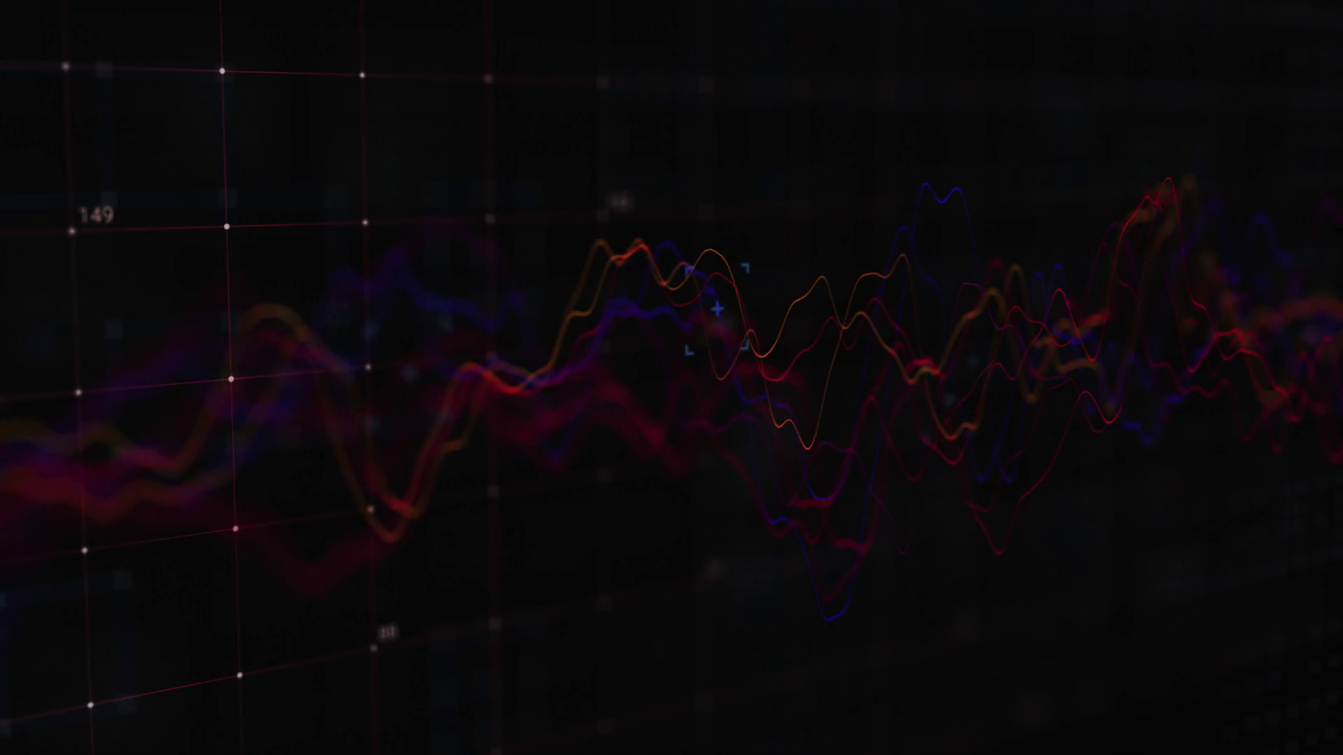 Wave Stock Markets Dark Chart 3d Loop Stock Motion Graphics SBV-348364368 - Storyblocks