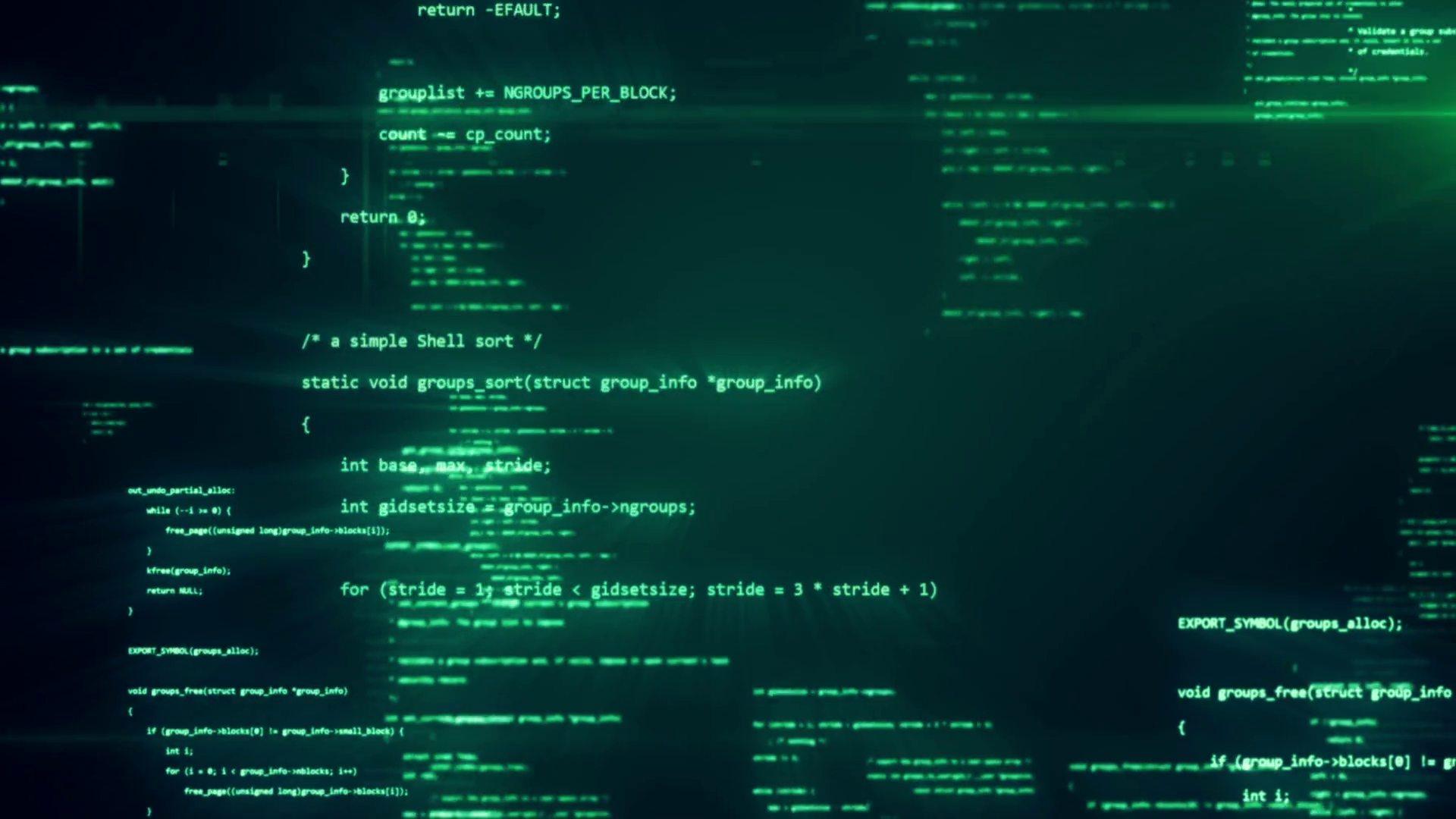 The Work Of Program Code In Technological Stock Motion Graphics SBV ...