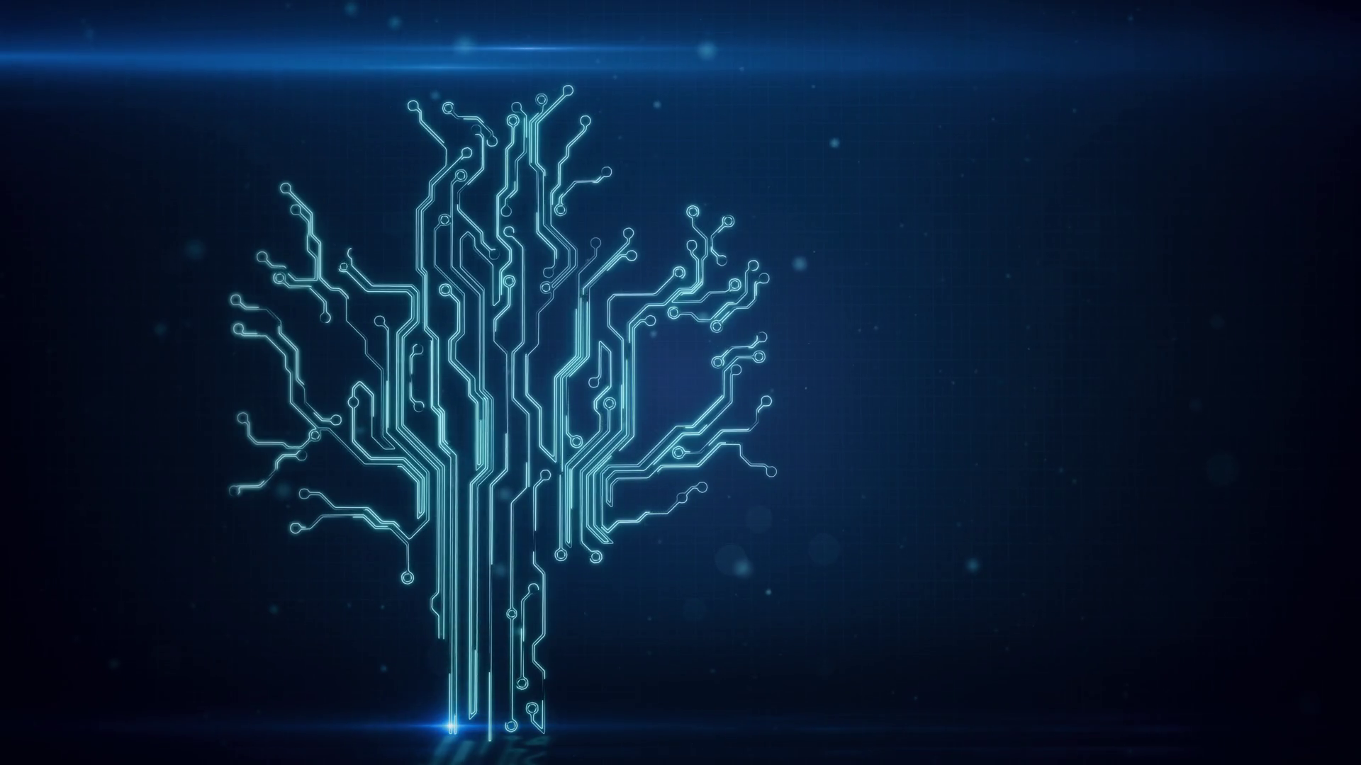 Blue Chip Circuit Board Electronic Hi-tech Stock Motion Graphics SBV ...