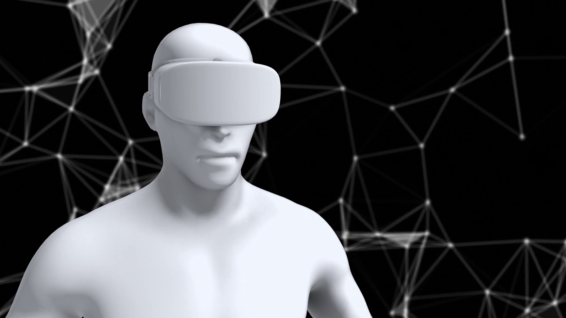 Points Of Virtual Reality On Digital Human Stock Motion Graphics SBV ...