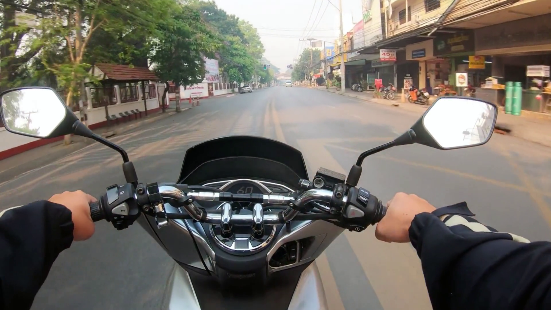 First Person Point Of View Of Riding Stock Footage SBV-352567009 ...