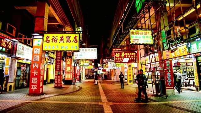 Asian Market Street Stock Footage: Royalty-Free Video Clips - Storyblocks