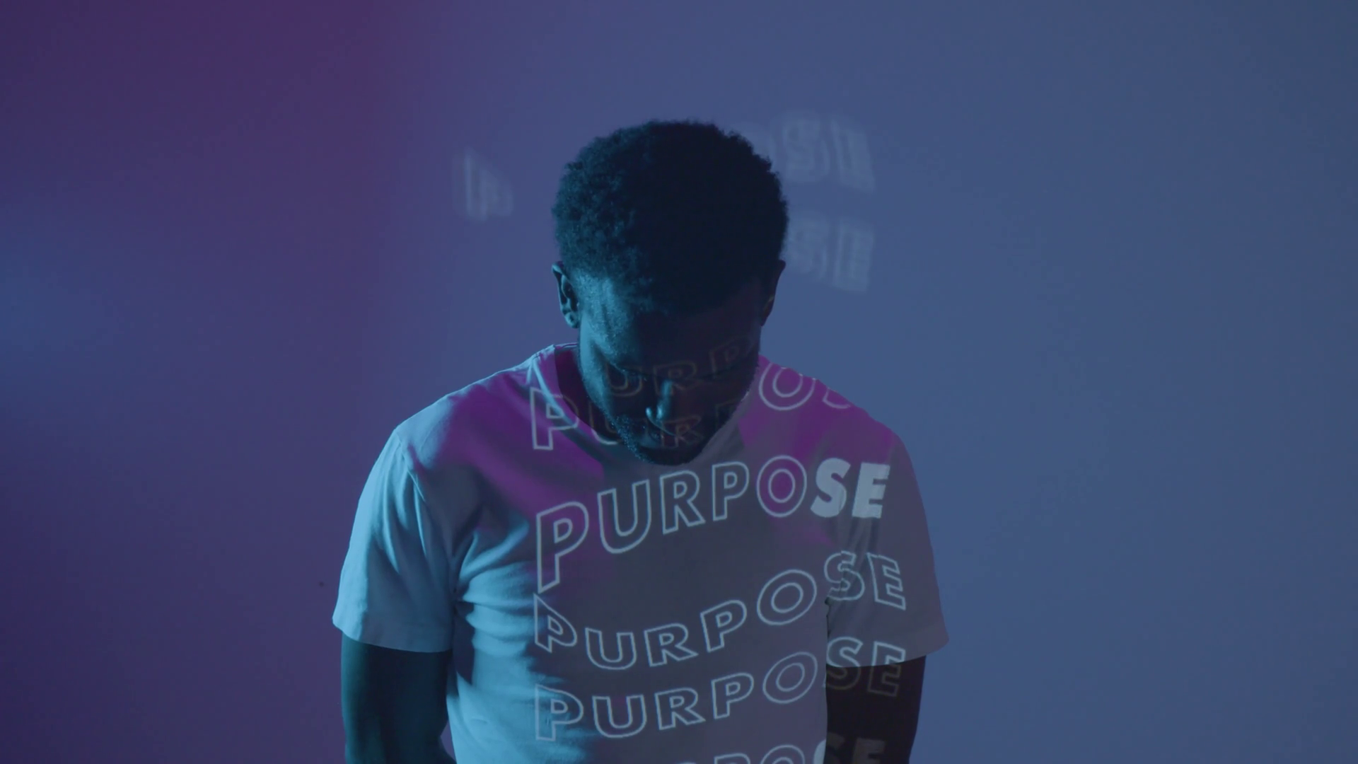 A Young Man Finding Purpose In Studio Stock Footage SBV-338599839 ...