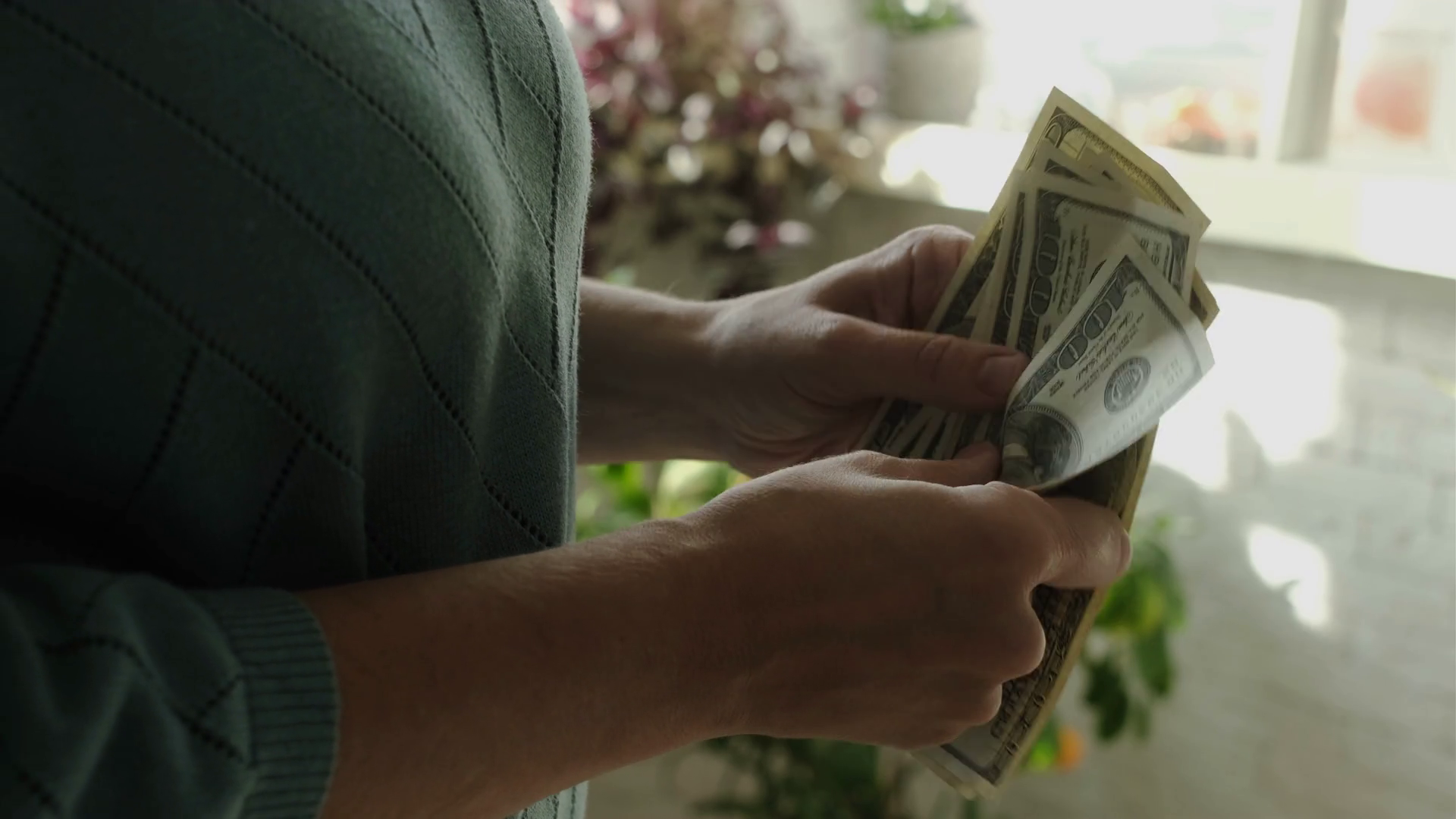 Saving Money Concept Unrecognizable Person Stock Footage SBV-352816555 ...
