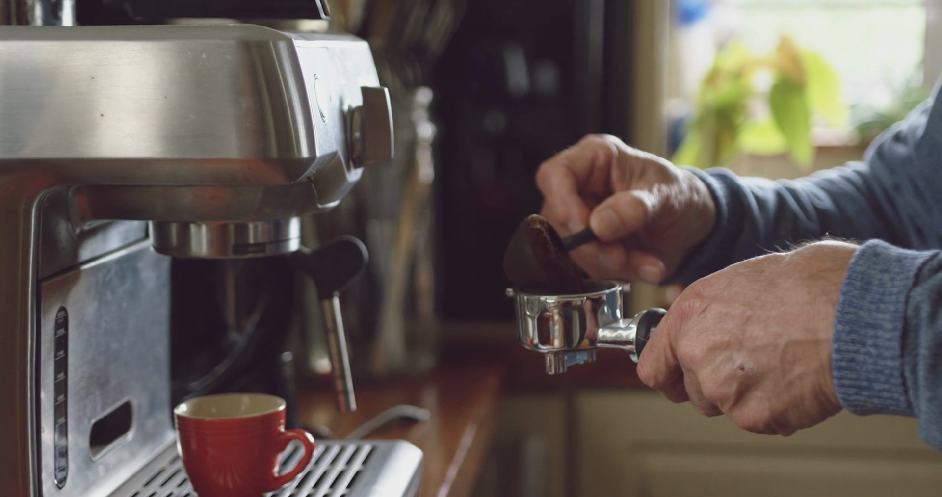 Senior Man Making Coffee At Home Stock Footage SBV-346590079 - Storyblocks