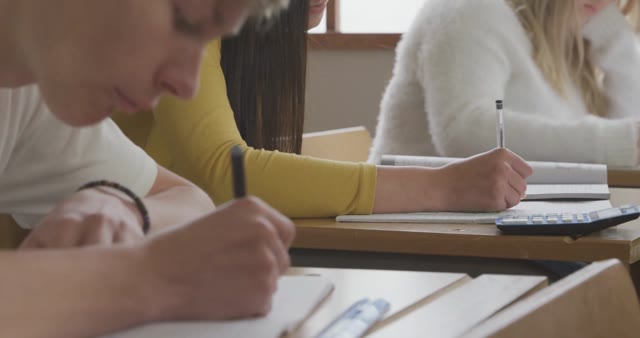 Students Writing Stock Footage: Royalty-Free Video Clips - Storyblocks