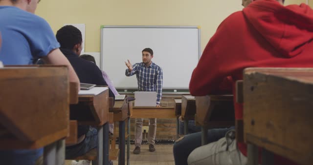 Teacher Instructing Class Stock Footage: Royalty-Free Video Clips ...