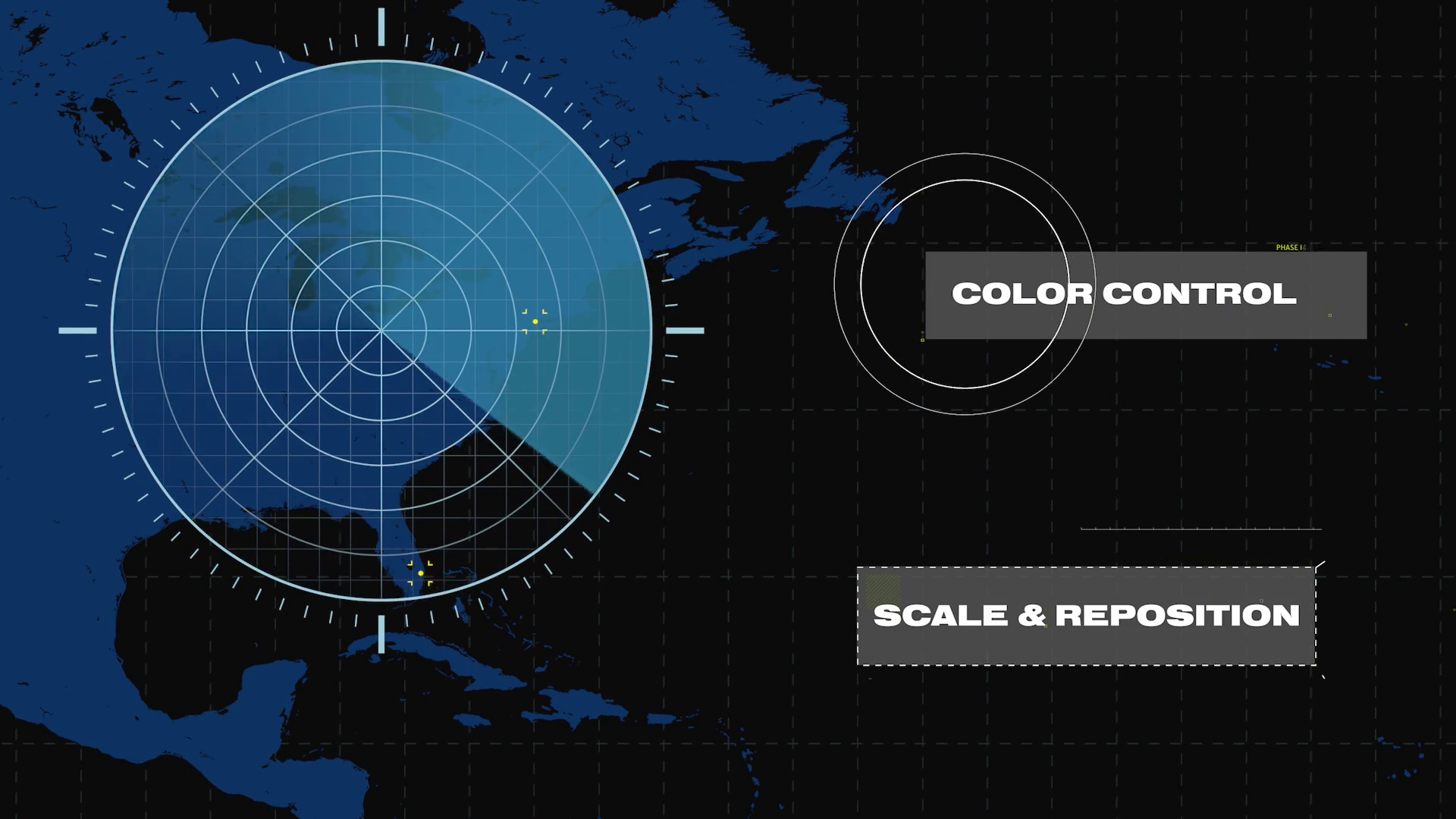 Premiere Pro Template: World Map Radar Callouts SBV-352736936 - Storyblocks