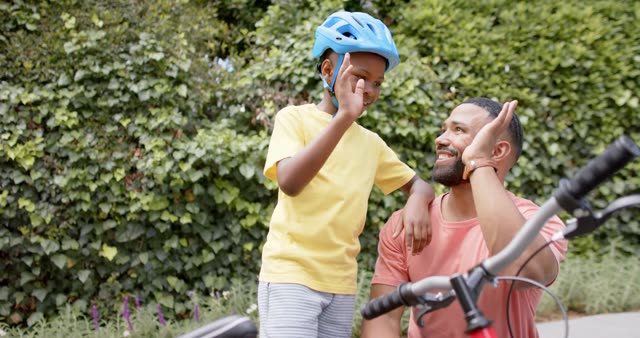 Helping Kids Ride Bike Stock Footage: Royalty-Free Video Clips ...