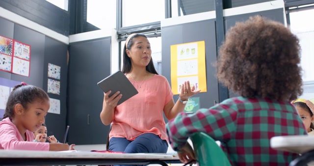 Teacher Instructing Class Stock Footage: Royalty-Free Video Clips ...