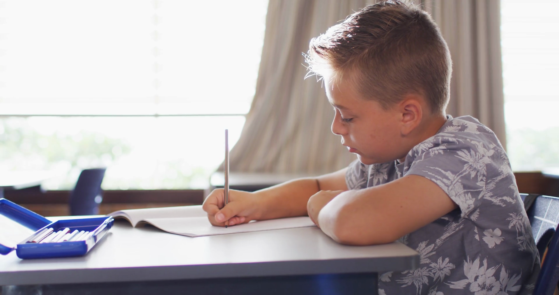Portrait Of Happy Caucasian Schoolboy Stock Footage SBV-348420681 ...