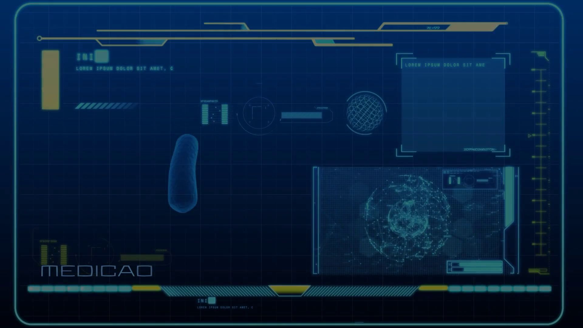 Medical Digital Overlay With Title Template SBV-347450857 - Storyblocks