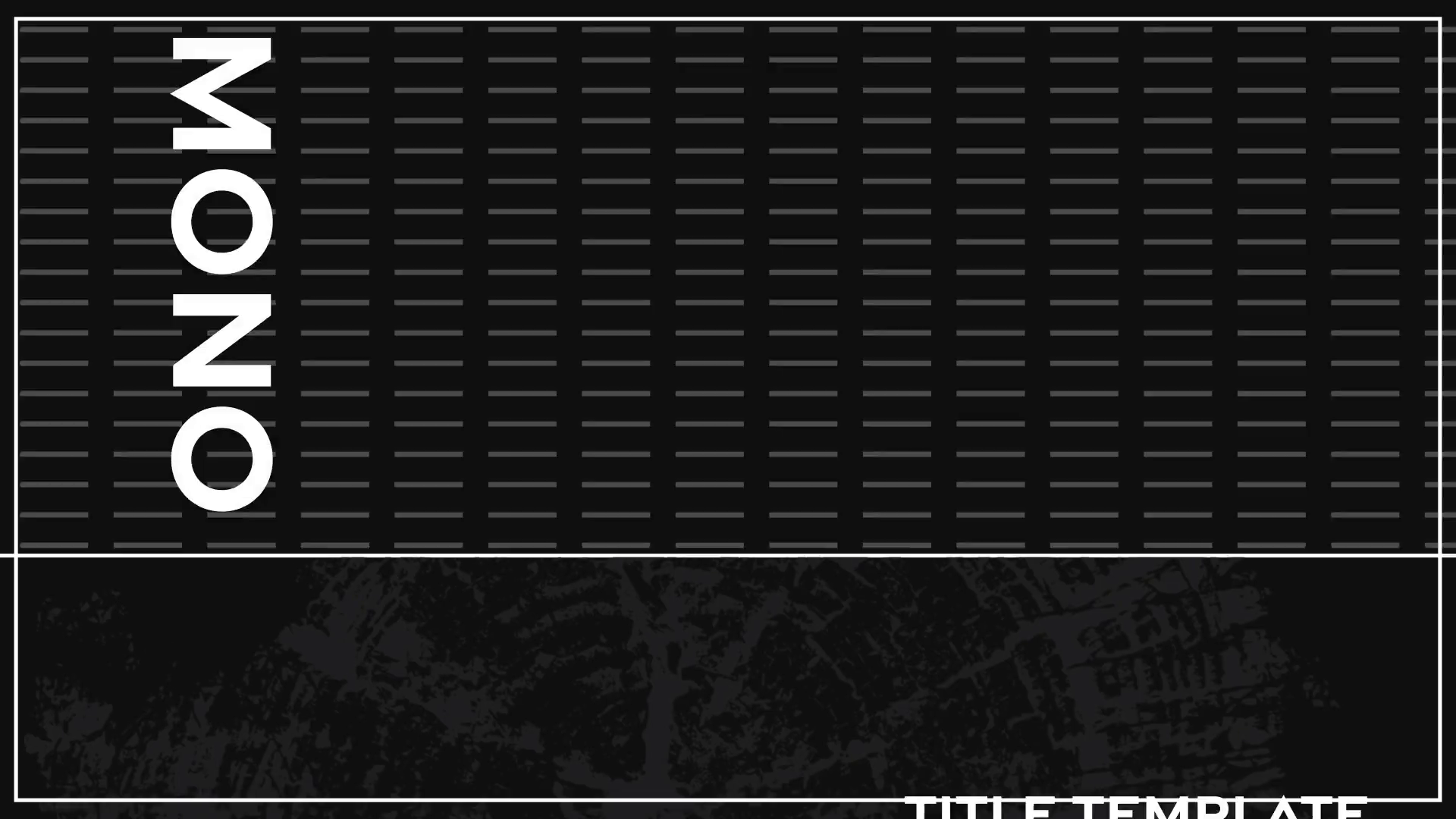 Mono Color Text Title Template SBV-347452623 - Storyblocks