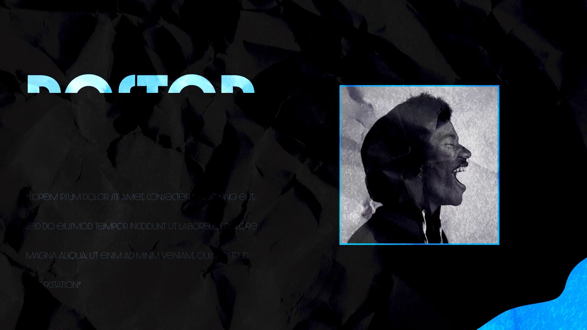 Poster Texture Title Template SBV-347453157 - Storyblocks