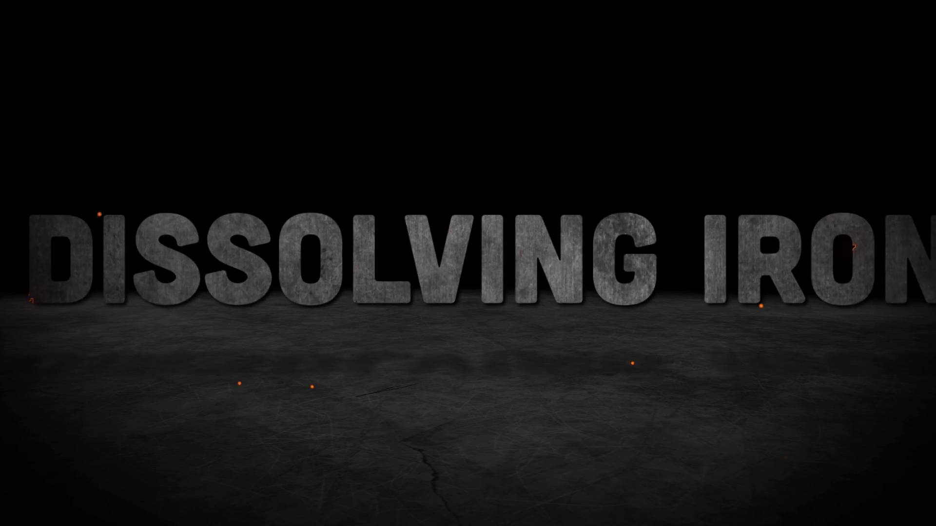 Dissolving Iron Titles Template SBV-346765155 - Storyblocks