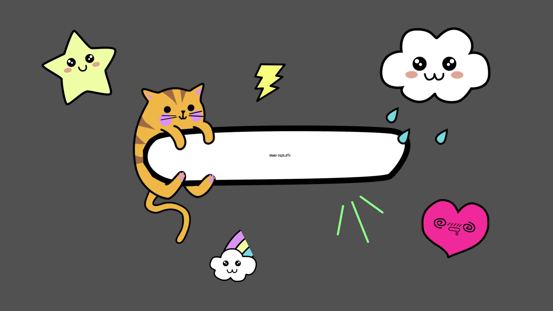 Kawaii Sticker Overlays 00:30 SBV-346765270 - Storyblocks