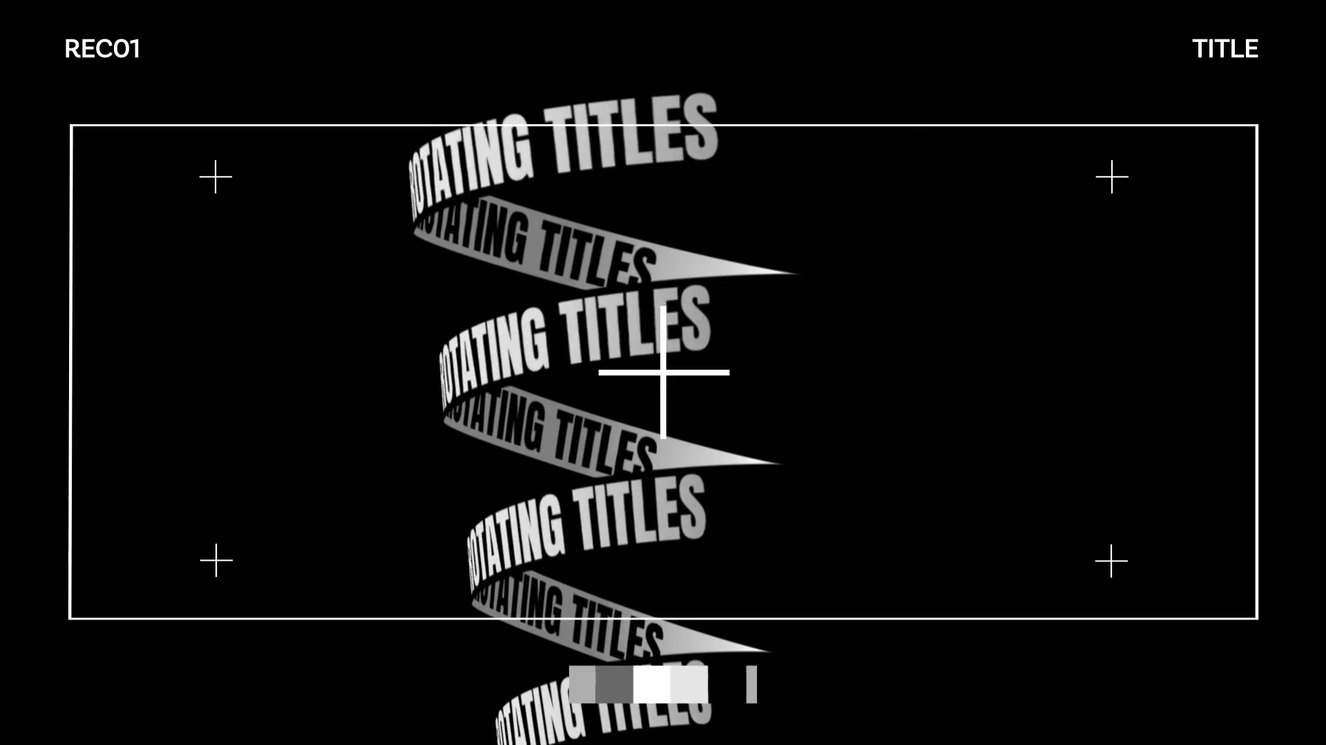 3d Distorted Rotating Titles Template SBV-346765308 - Storyblocks