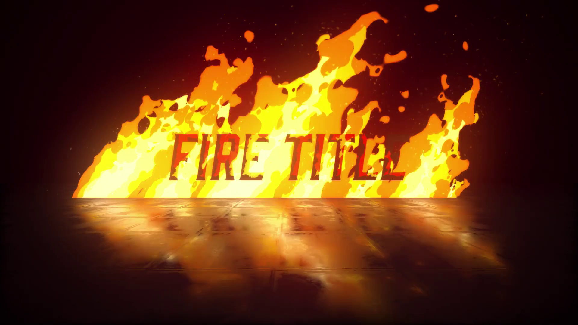 Stylized Fire Title 00:40 SBV-346779724 - Storyblocks