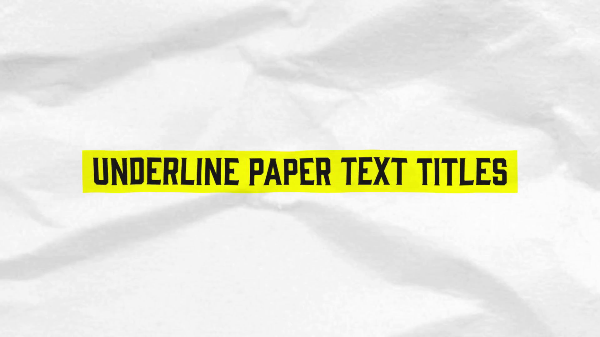Underline Paper Text Titles 00:36 SBV-346779662 - Storyblocks