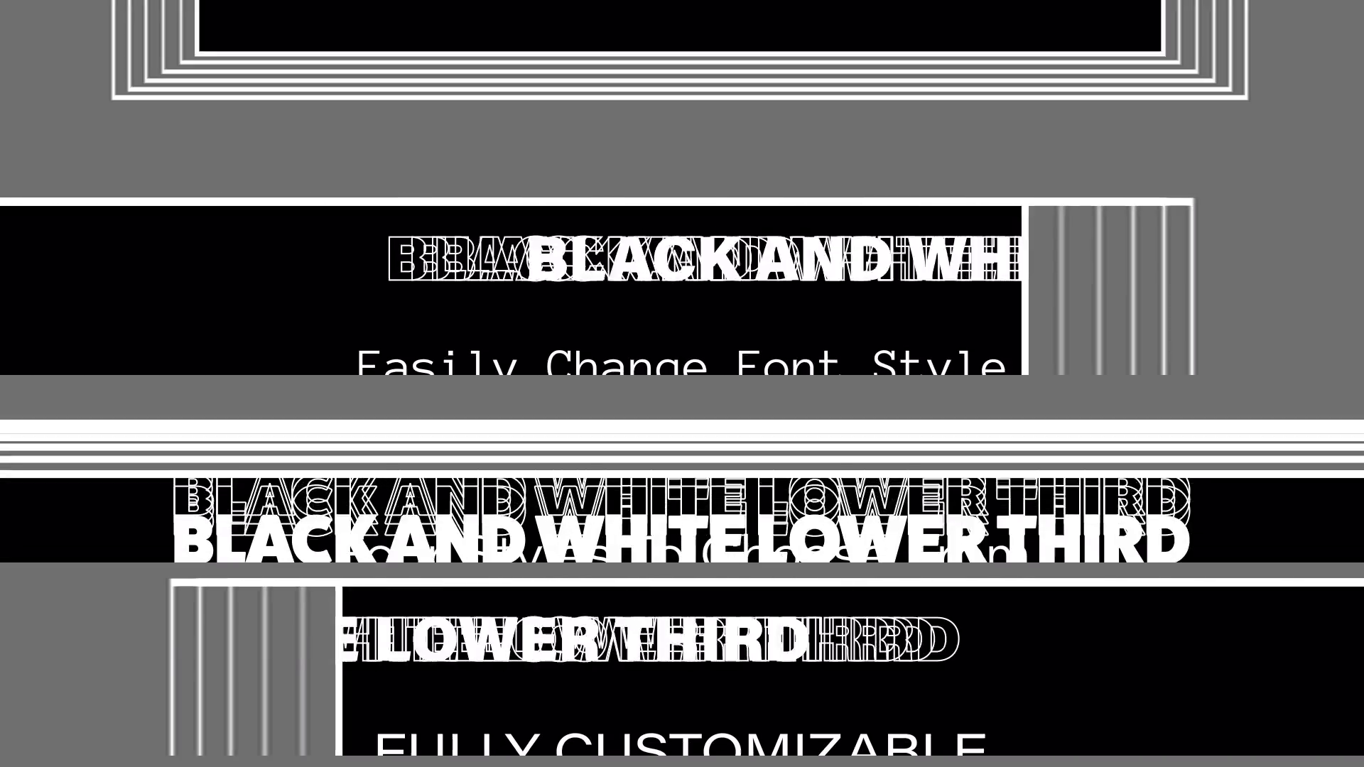 Black And White Lower Third 00:36 SBV-346779683 - Storyblocks