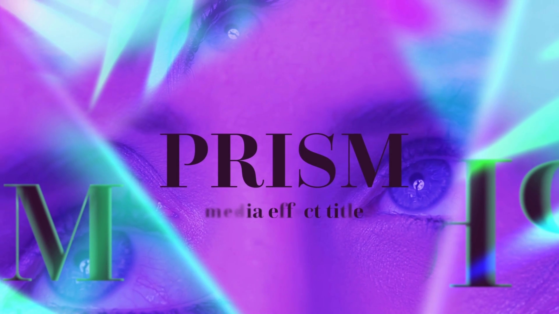 Premiere Pro Template: Prism Media Effect Titles SBV-346879002 ...