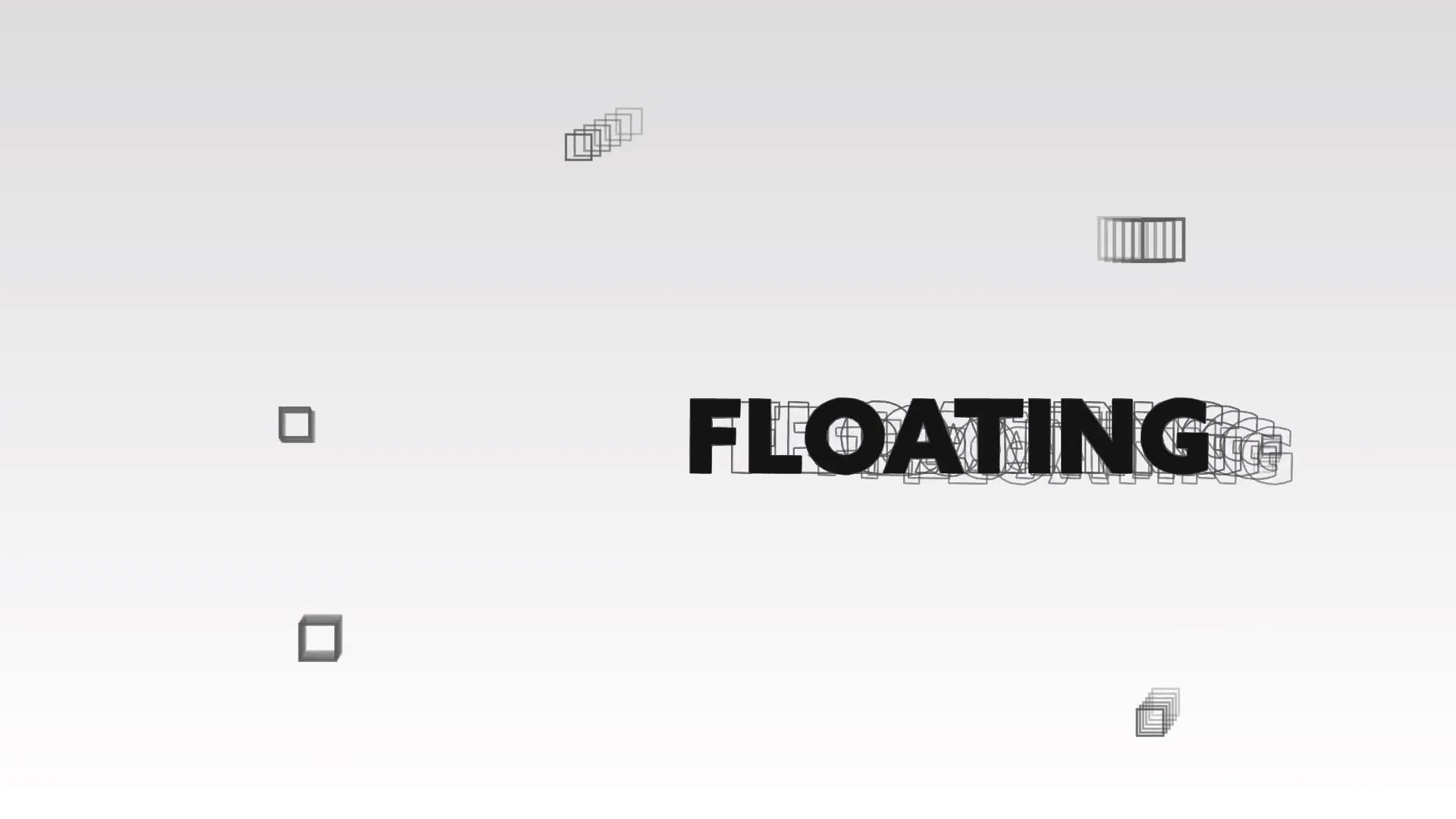 Modern Floating Text Titles Template SBV-347454034 - Storyblocks