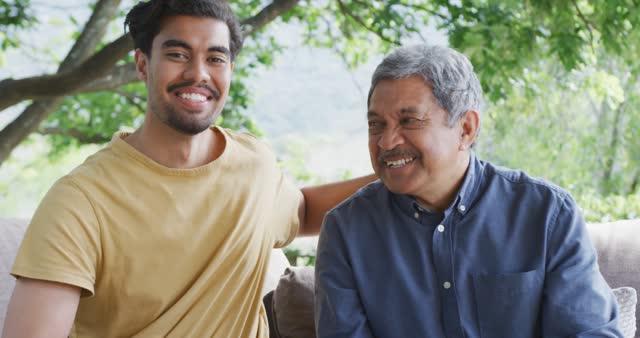 Ethnic Parents Smiling At Camera Stock Footage: Royalty-Free Video ...