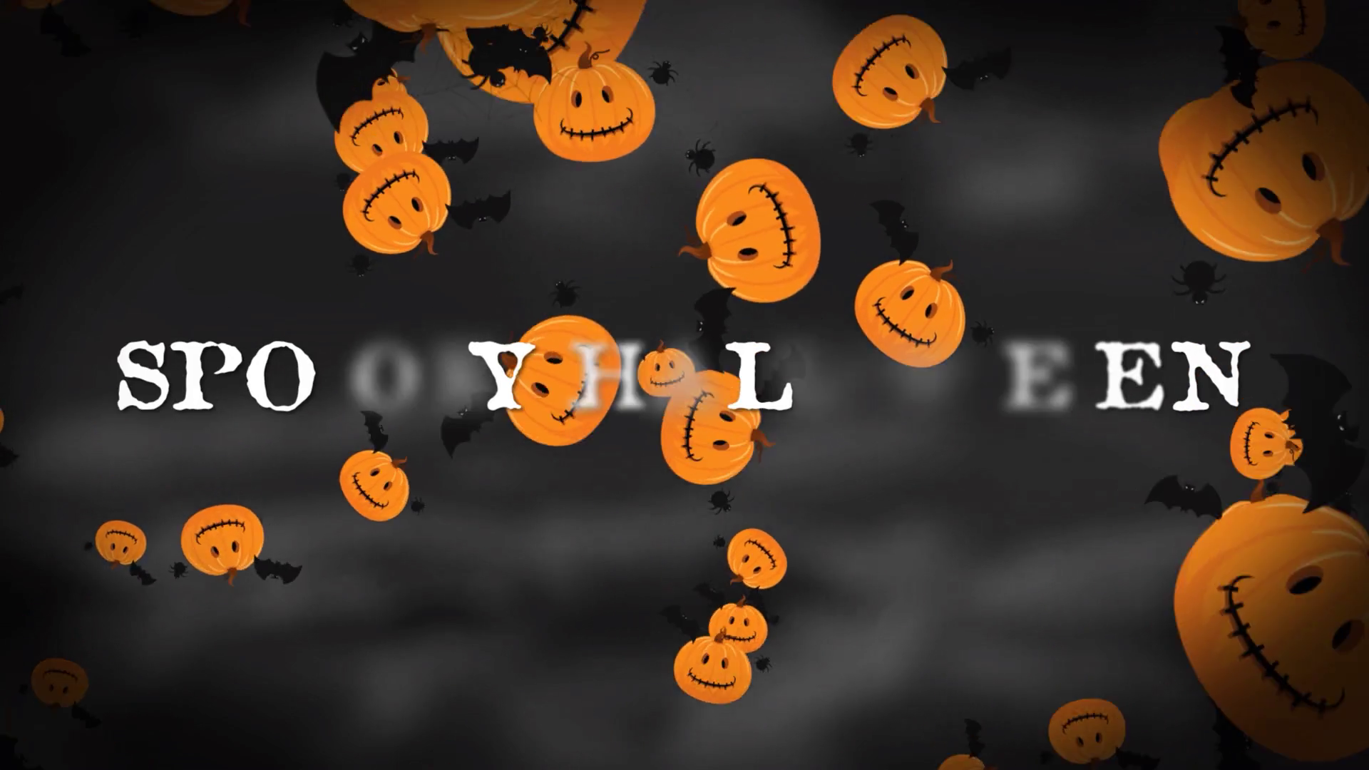 Spooky Halloween Title Template SBV-347461092 - Storyblocks
