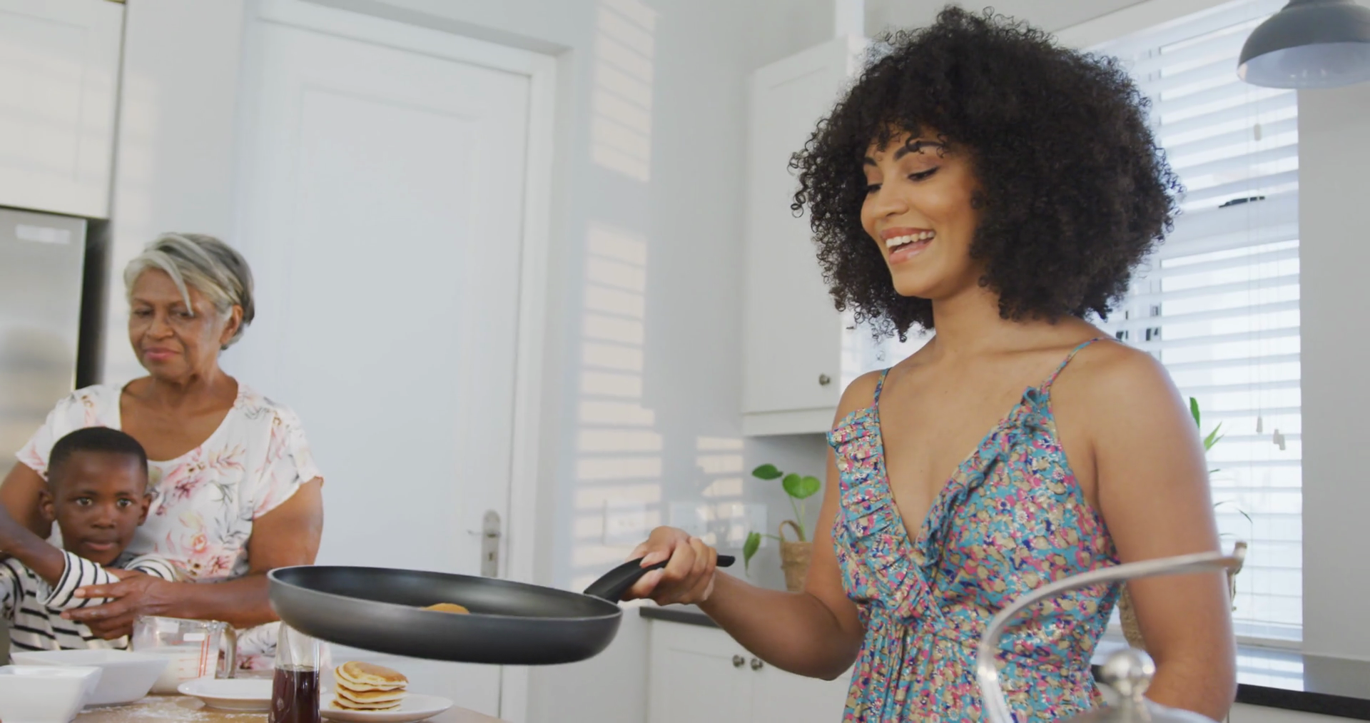 Video Of African American Family Cooking Stock Footage SBV-348604422 ...